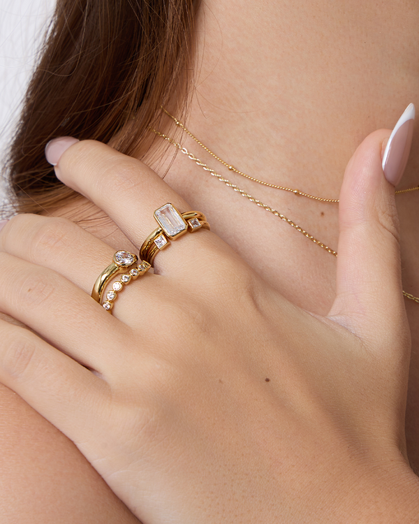 Becca Gold Ring - Penny Pairs